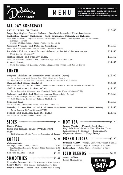 The Delicious Cafe - Te Atatu Peninsula Business Association